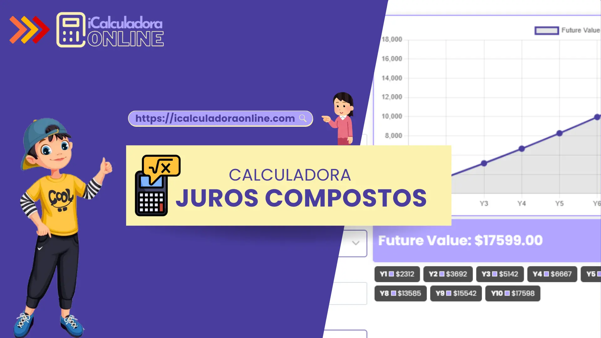 Calculadora de Juros Compostos Online — Aumente seus Rendimentos com ...