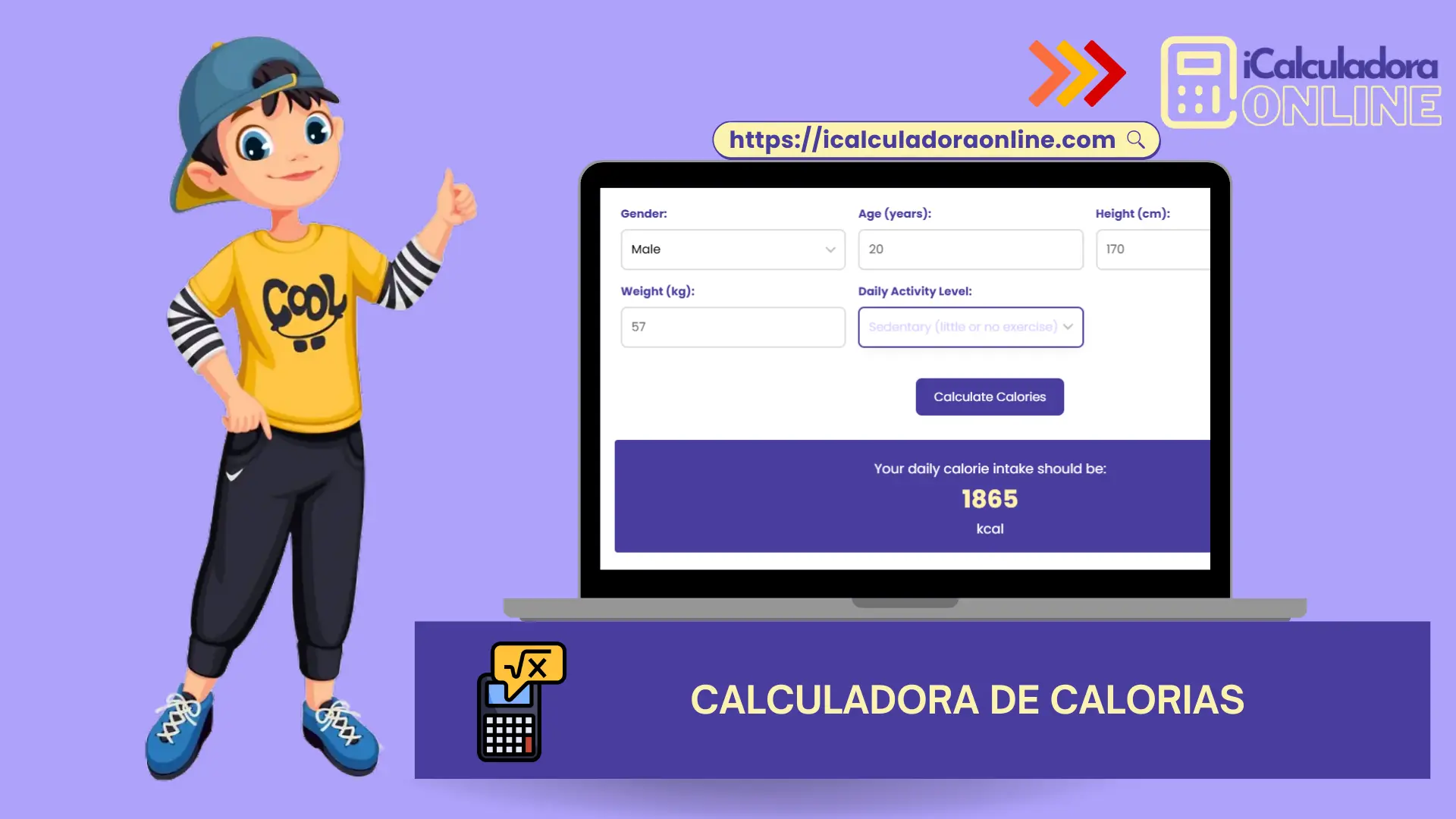 Calculadora de Calorias Online – Saiba Quantas Calorias Você Precisa por Dia
